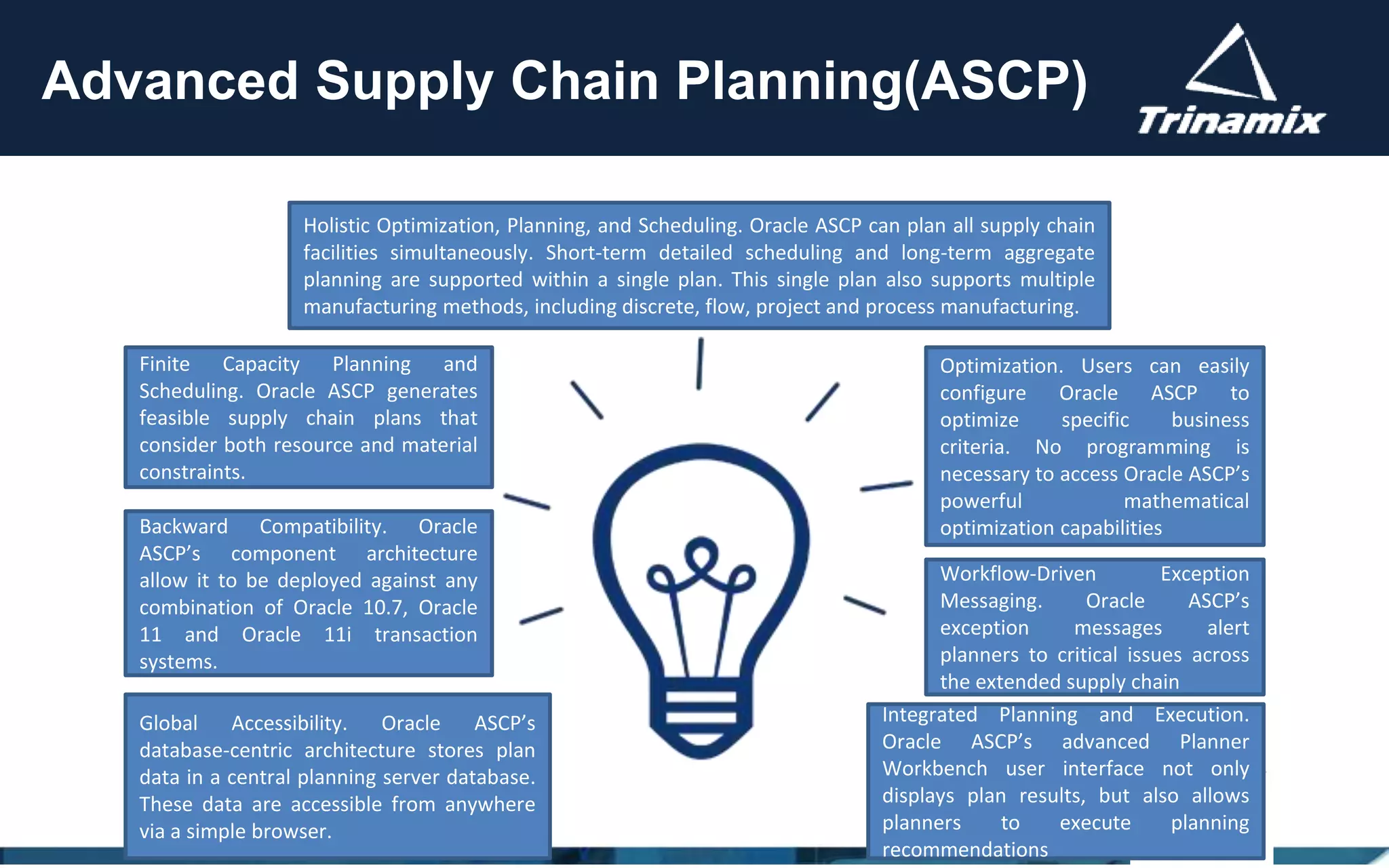 Oracle VCP Training - Oracle Value Chain Planning | PPTX
