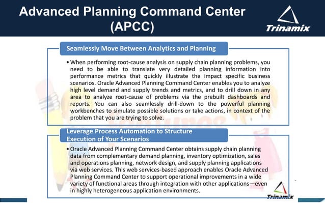 Oracle VCP Training - Oracle Value Chain Planning | PPTX | Logistics ...
