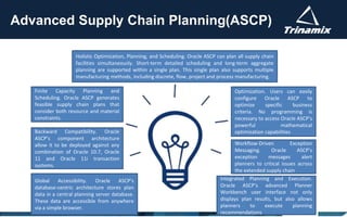 Oracle VCP Training - Oracle Value Chain Planning | PPTX