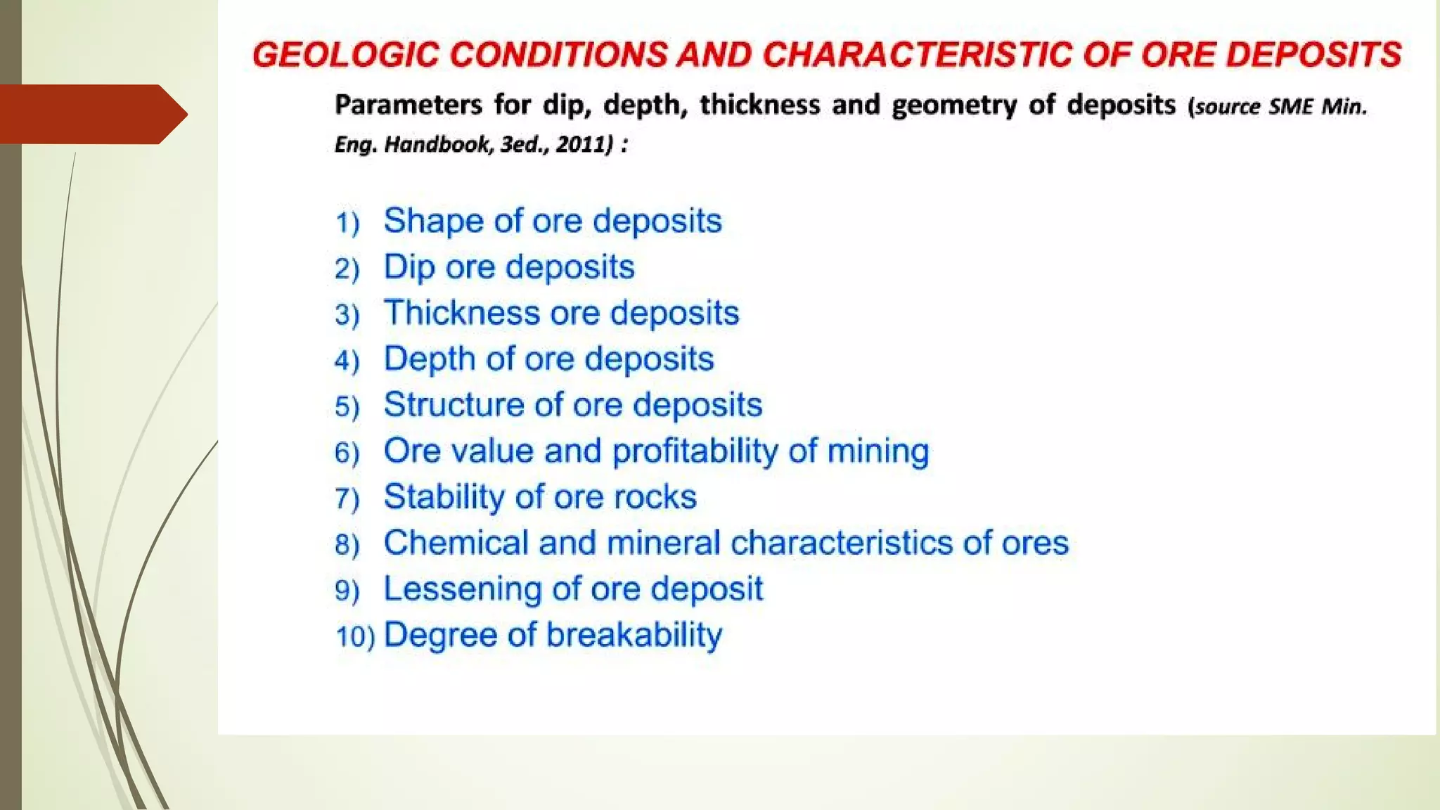 Introduction to Ore Geology for Civil Engineering | PDF