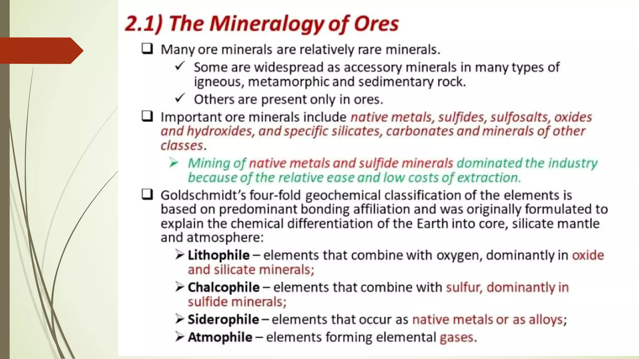 Introduction to Ore Geology for Civil Engineering | PDF