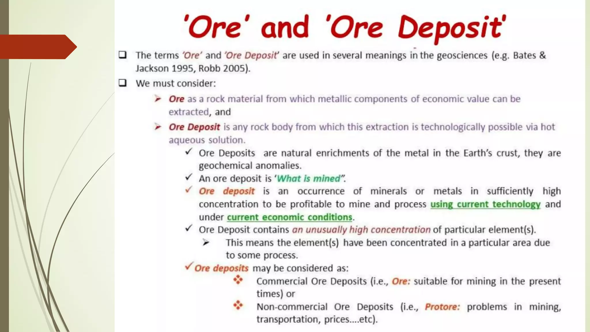 Introduction to Ore Geology for Civil Engineering | PDF | Civil ...