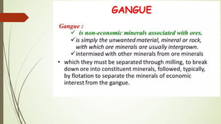 Introduction to Ore Geology for Civil Engineering | PDF