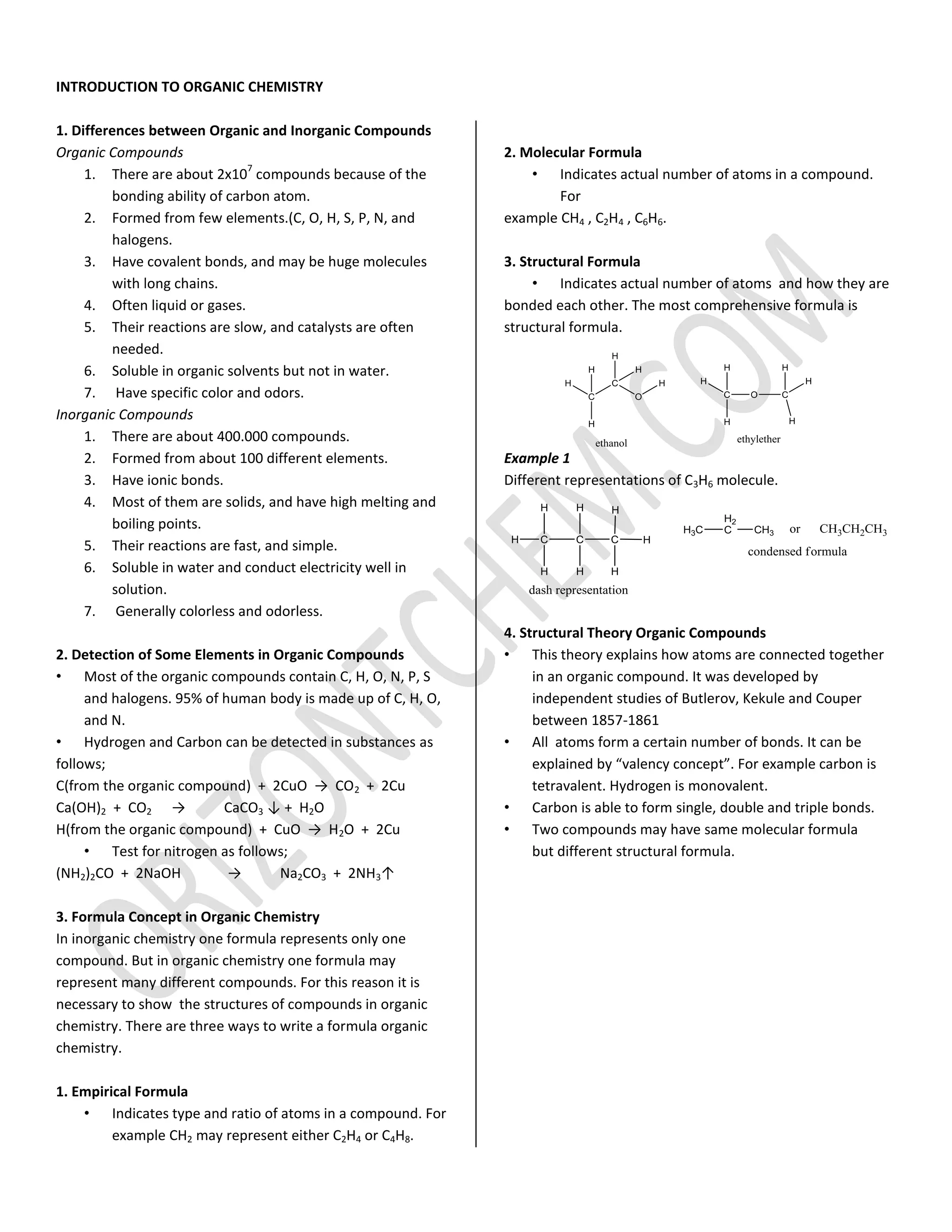 Introduction to organic chemistry | PDF