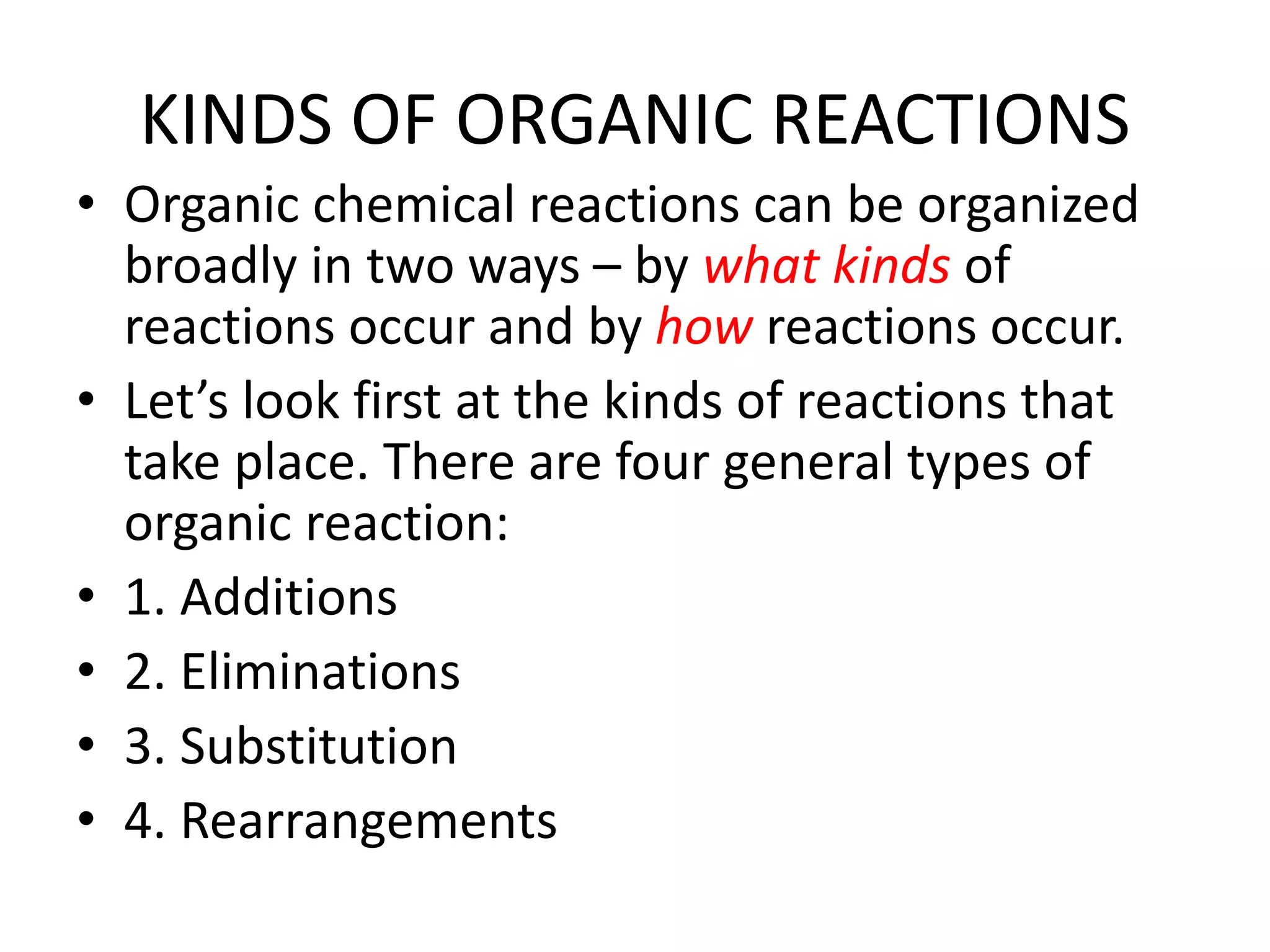 Introduction to organic chemistry | PPTX