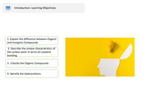 Introduction to organic chemistry | PPTX