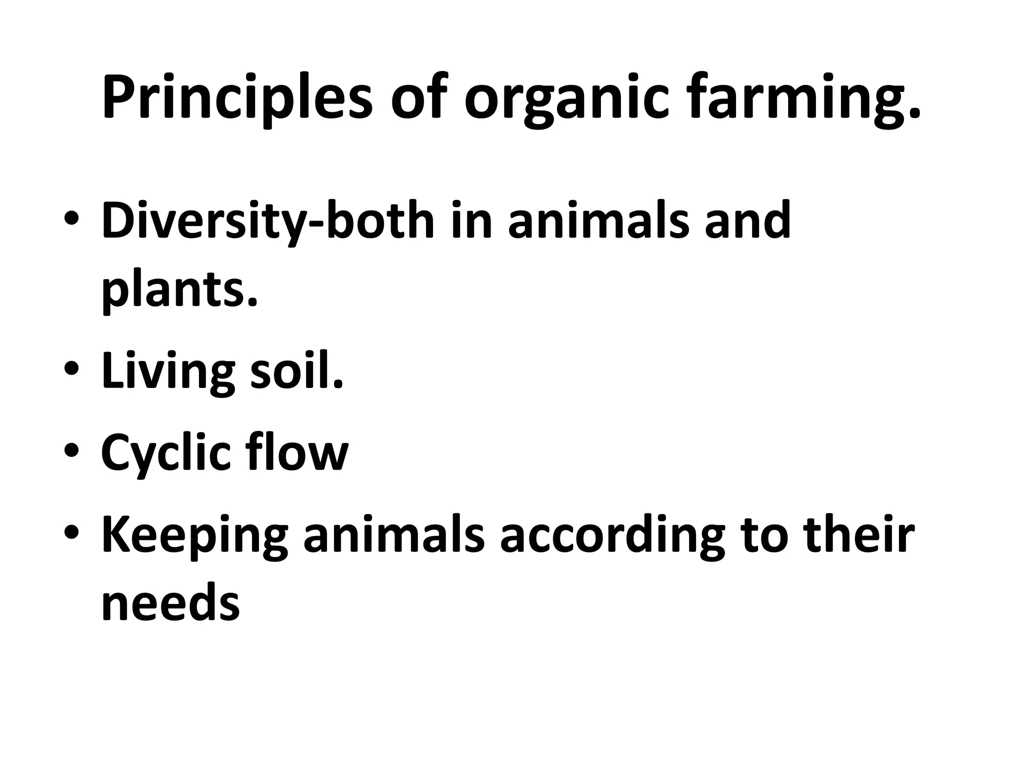 Introduction to organic farming. | PPT