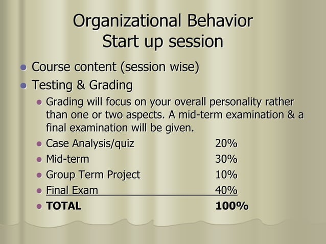 Introduction to Organizational Behavior.ppt