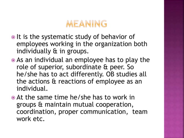 INTRODUCTION TO ORGANIZATIONAL BEHAVIOR (OB).pptx