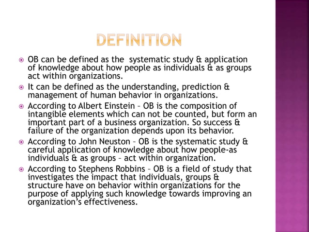 INTRODUCTION TO ORGANIZATIONAL BEHAVIOR (OB).pptx