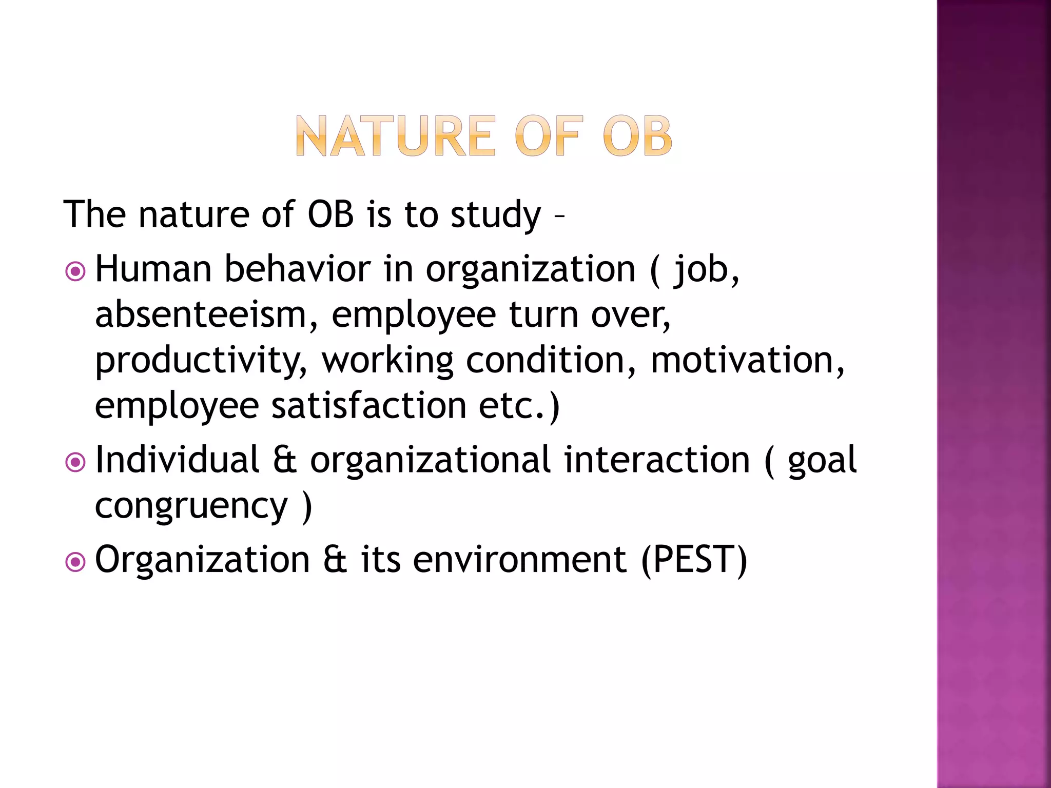 INTRODUCTION TO ORGANIZATIONAL BEHAVIOR (OB).pptx