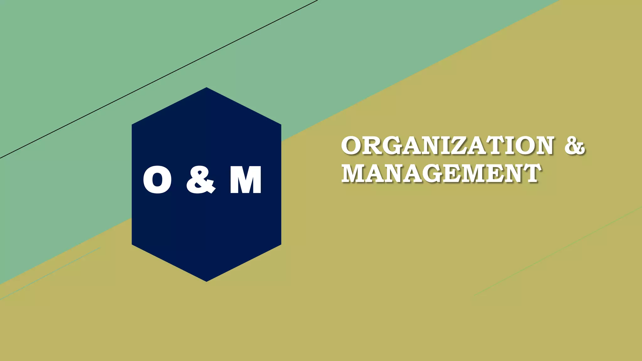 Introduction to organization & management (1) | PPT
