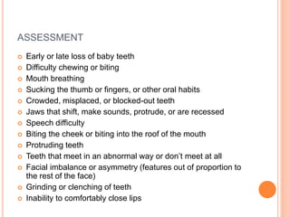 Introduction to orthodontics | PPTX