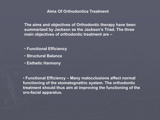 Introduction to Orthodontics | PPT