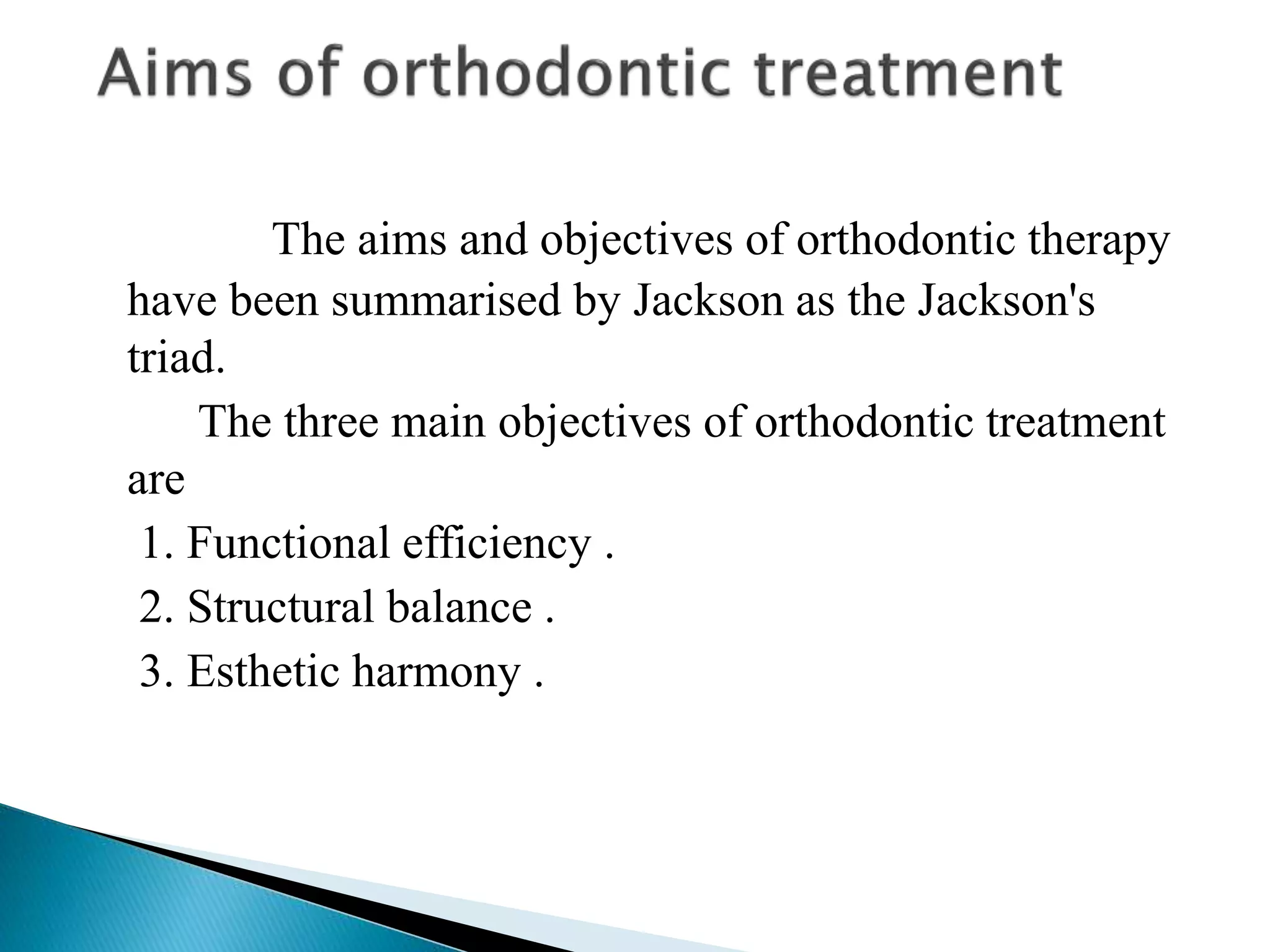 Introduction to orthodontics | PPTX