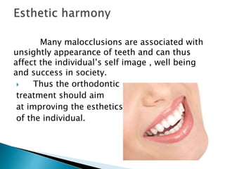 Introduction to orthodontics | PPTX