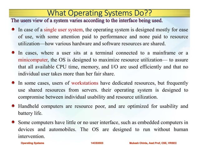 Introduction to Operating Systems | PDF