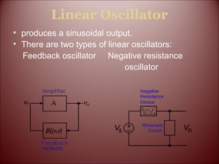 Introduction to oscillator circuits | PPT