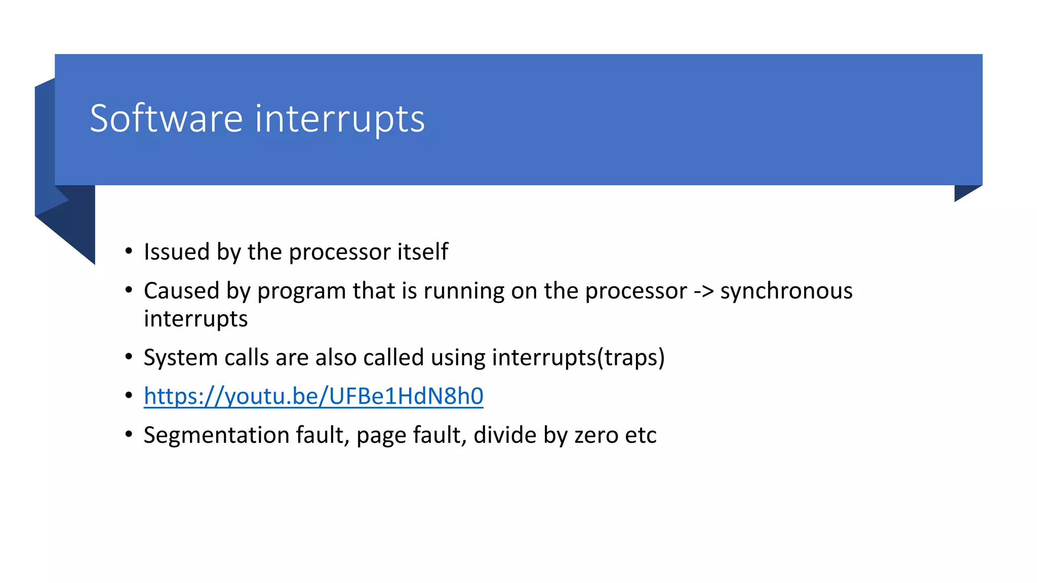 Introduction to operating system, system calls and interrupts | PPTX | Operating Systems ...