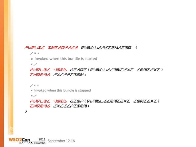 Introduction to OSGi | PPT