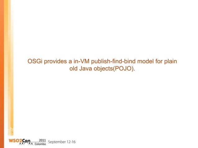 Introduction to OSGi | PPT