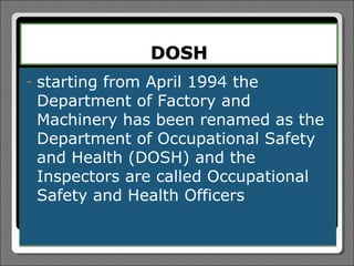 Introduction to osha | PPT
