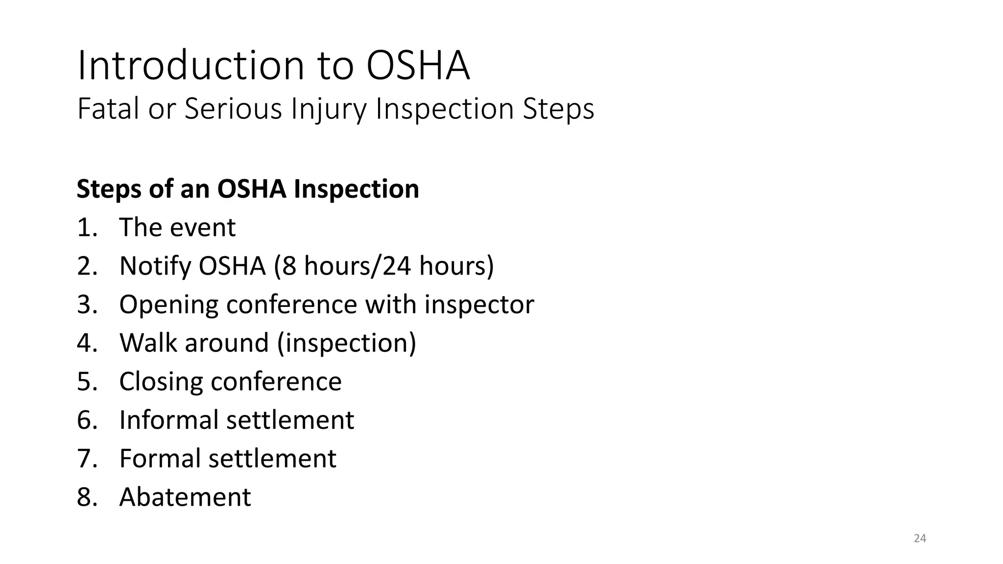 Introduction to OSHA regulations and standards.pptx