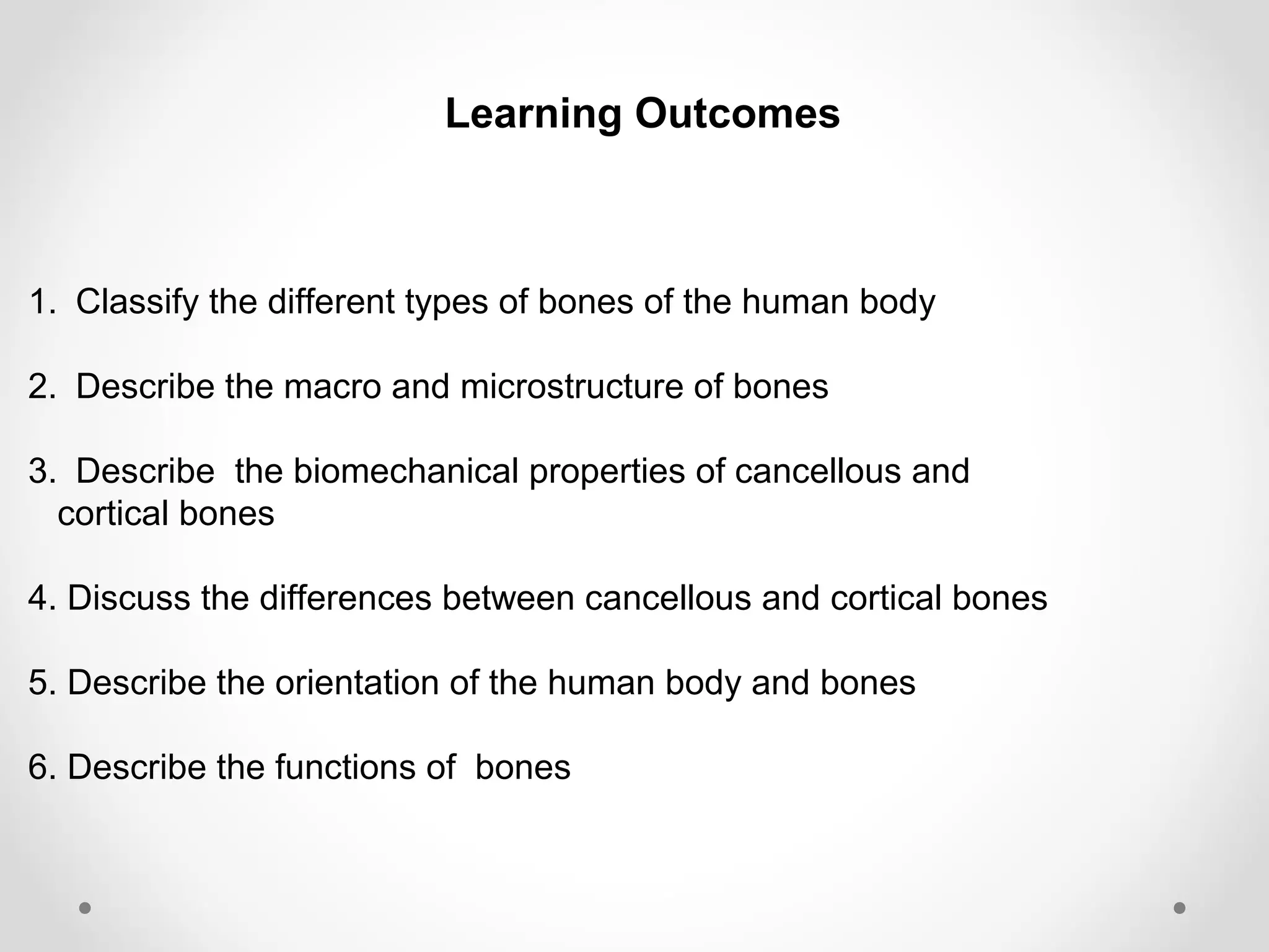 Introduction to osteology | PPT