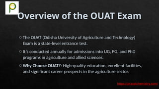Introduction to OUAT Exam at pravat chemistry | PPSX