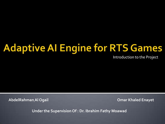 Introduction To My Graduation Project | PPTX