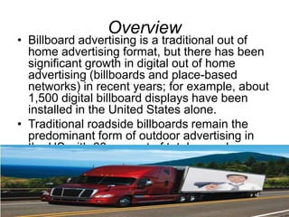 Introduction to out of-home Advertising media | PPTX