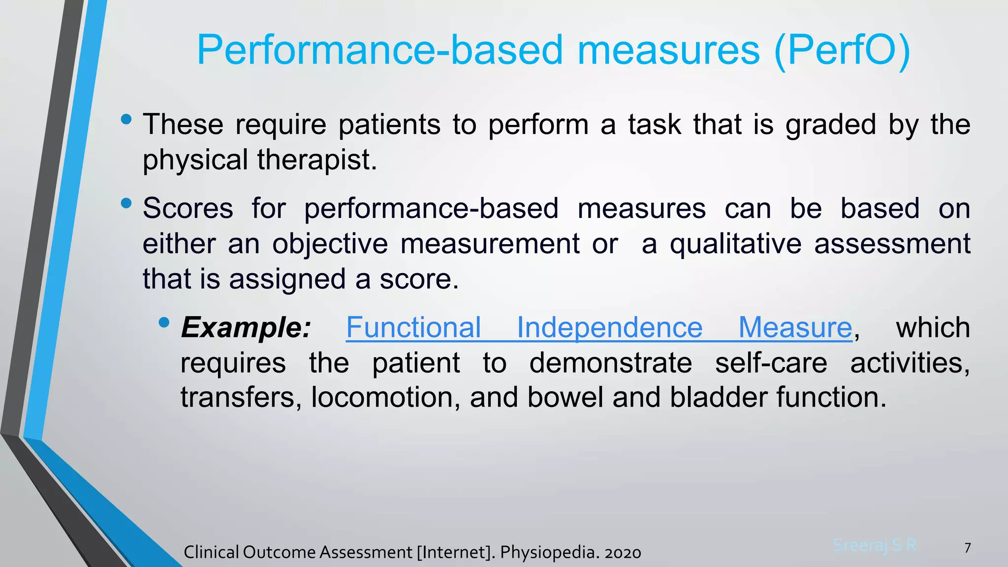 Introduction to outcome measures | PPTX