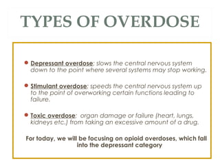 Introduction to overdose prevention wgdsc harm reduction forum 2013 (2 ...