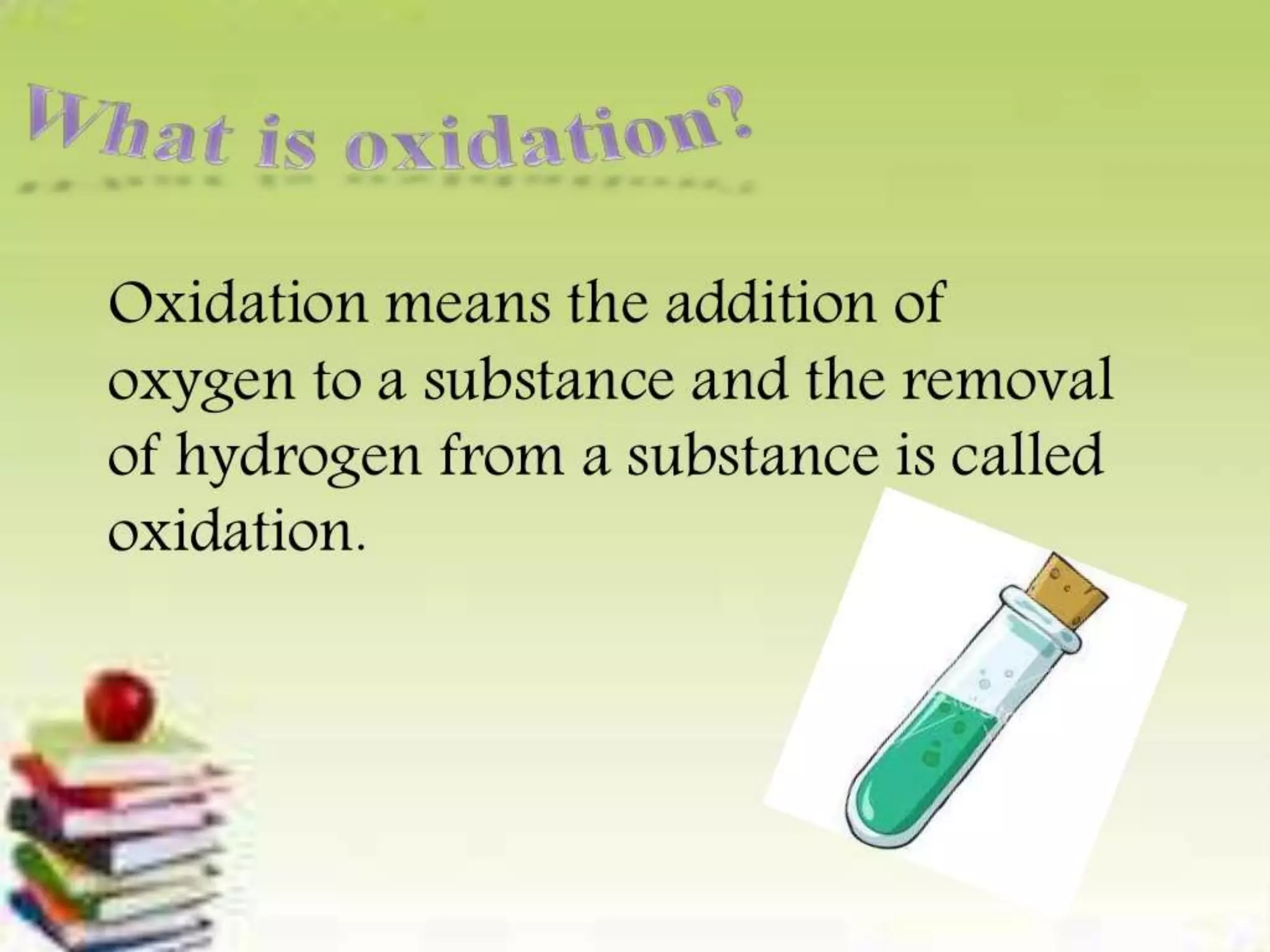 Introduction to oxidation | PPT