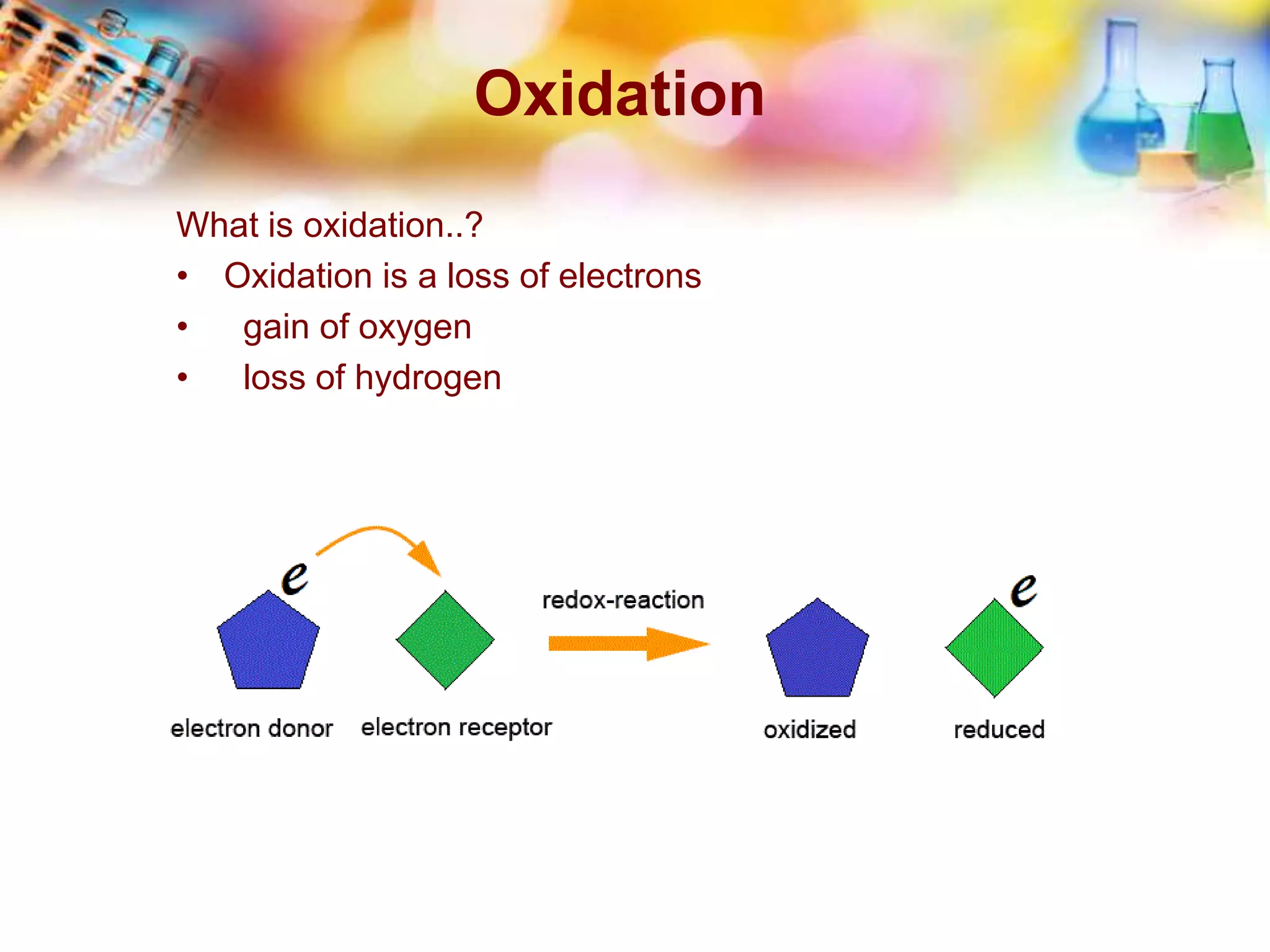 Introduction to oxidizing agents | PPTX