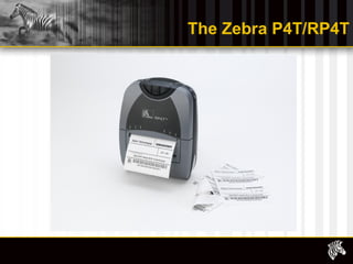 Zebra Mobile Printer P4T RP4T | PPT | Computer Peripherals | Computing
