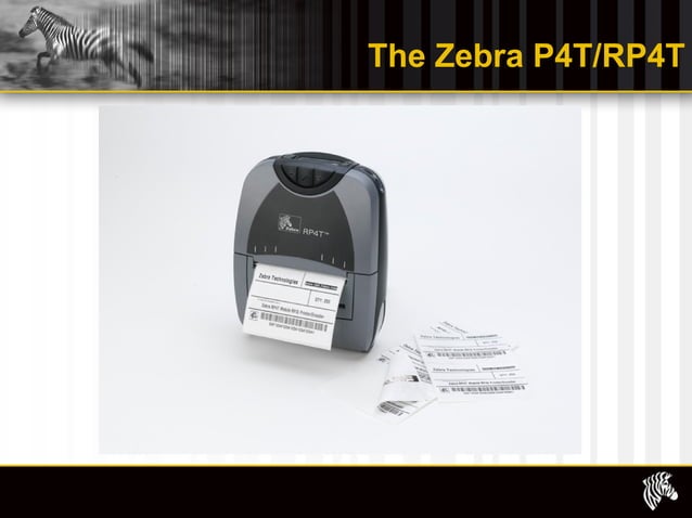 Zebra Mobile Printer P4T RP4T | PPT