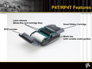 Zebra Mobile Printer P4T RP4T | PPT | Computer Peripherals | Computing