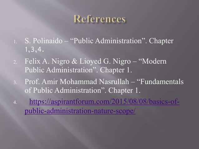 Introduction To Public Administration Pptx Business Administration Business