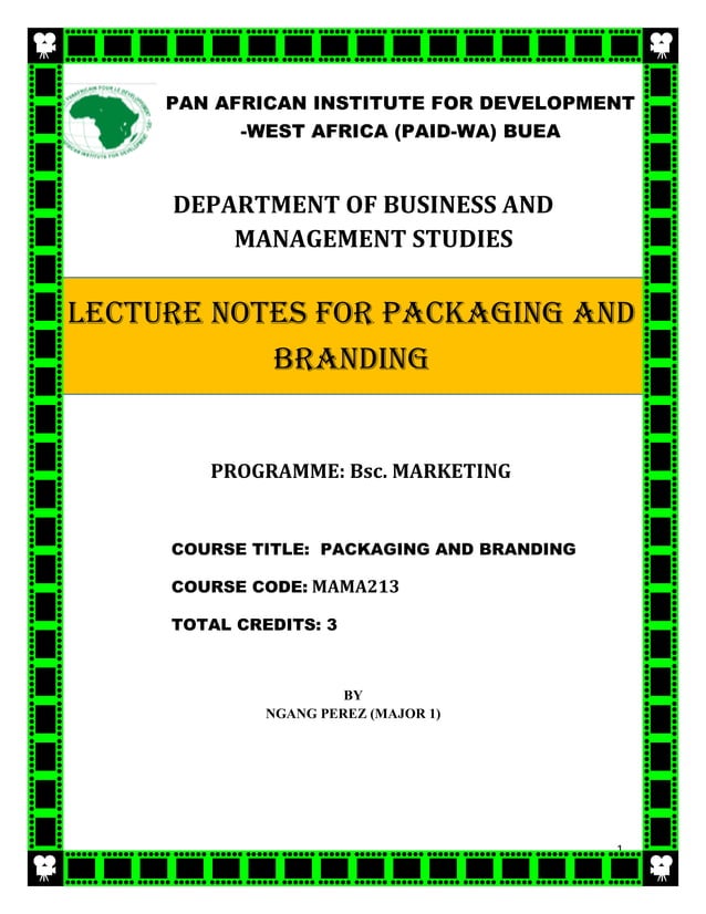 Introduction to packaging | PDF