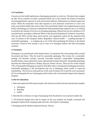 Introduction to packaging | PDF