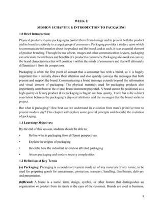 Introduction to packaging | PDF