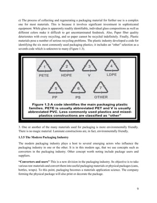 Introduction to packaging | PDF