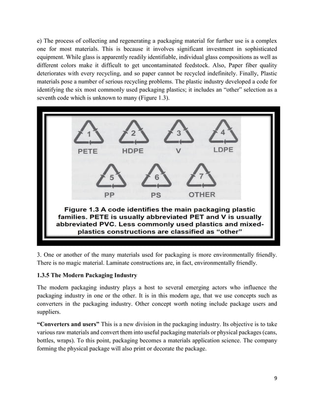Introduction to packaging | PDF