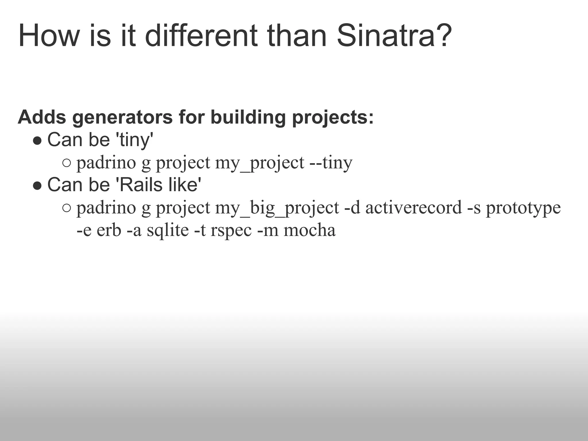 Introduction to padrino | PDF | Programming Languages | Computing