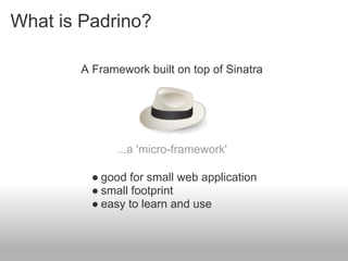 Introduction to padrino | PDF | Programming Languages | Computing