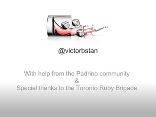 Introduction to padrino | PDF | Programming Languages | Computing