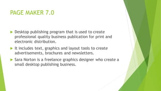 Introduction to pagemaker | PDF