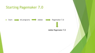 Introduction to pagemaker | PDF
