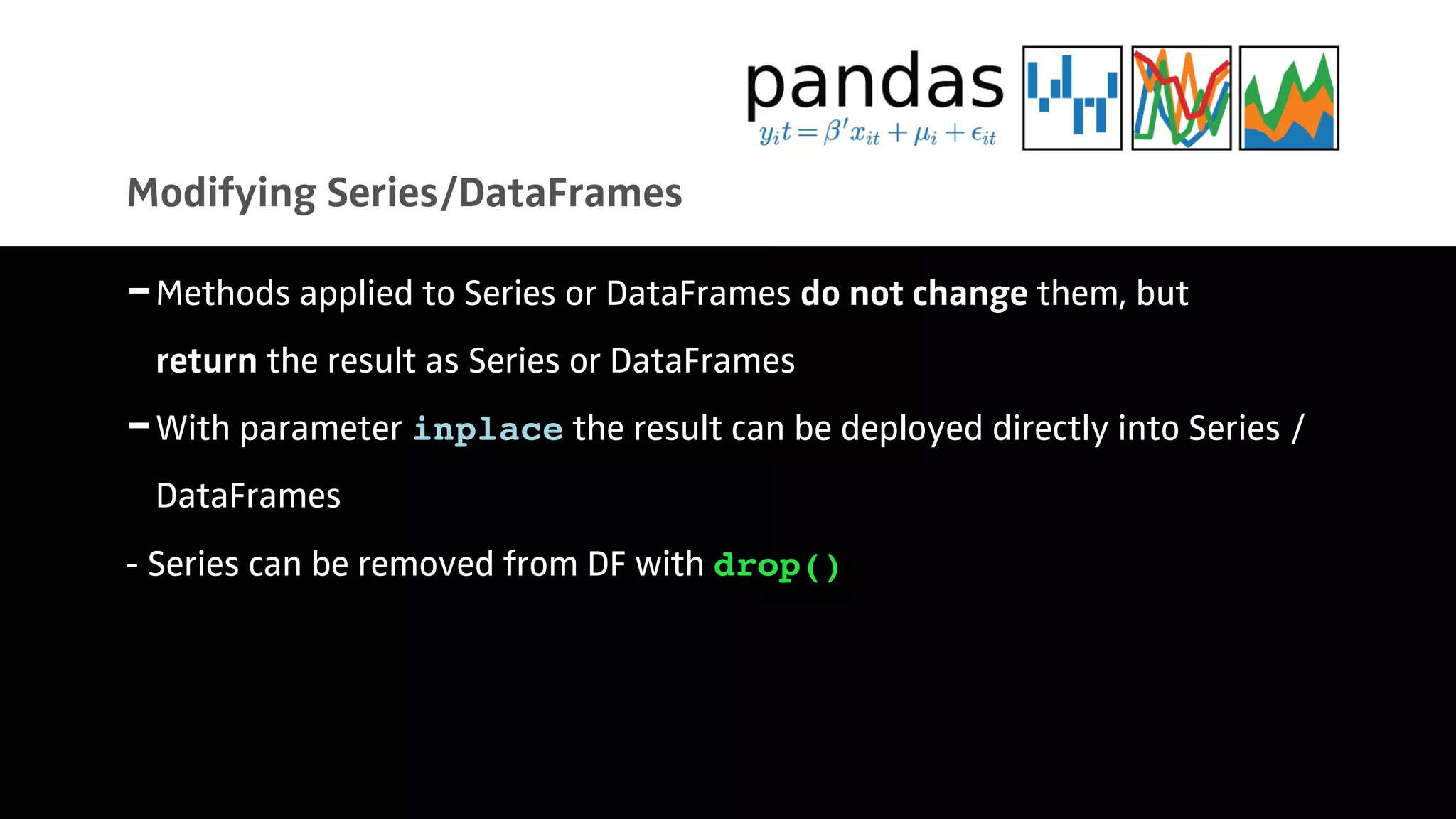 Introduction to Pandas and Time Series Analysis [PyCon DE] | PDF